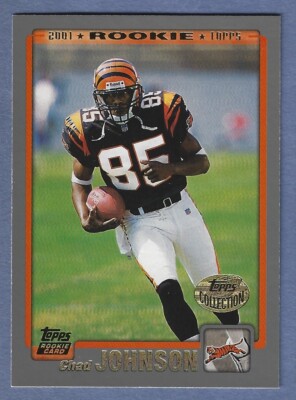 2001 Topps Collection #340 Chad Johnson Rookie Card Bengals | eBay