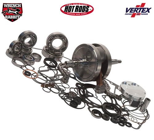 KX 250-F 2006-2008 Kawasaki Crank Piston Trans Bear Complete Engine ...