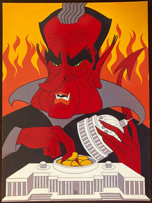 Artist Oscar da Costa Tricky Dicky; Political PC Richard Nixon ...