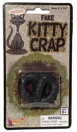 Gross FAKE KITTY CRAP Rubber Dog Cat Poop Poo Turd Joke Prank Funny Gag ...