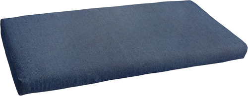 Sunbrella Corded Bench Cushion - Fade & Water Resistant, Outdoor ...