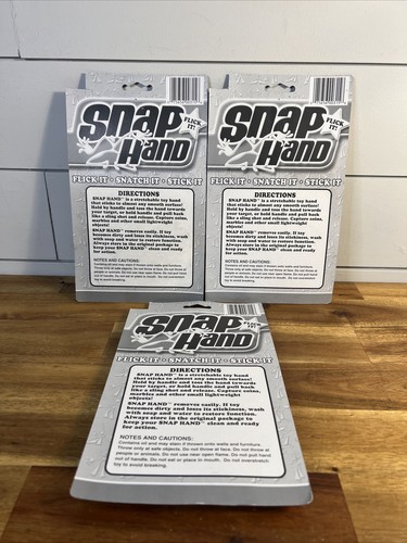 JA-RU Snap Hand Stretchy Sticky Grab It Fling It Fun Pranks Lot of 3 ...