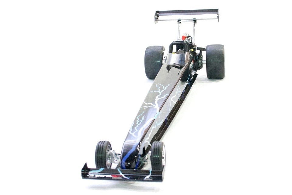 PRIMAL RC 1/5 Scale Ready To Run Dragster Rail Car Zenoah 32cc Gas ...