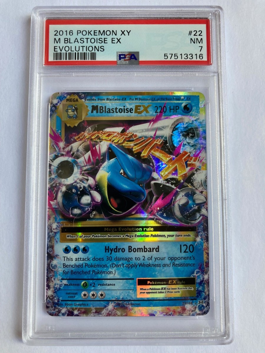 Pokemon Blastoise Mega Evolution Card Pokemon Mega Blastoise EX