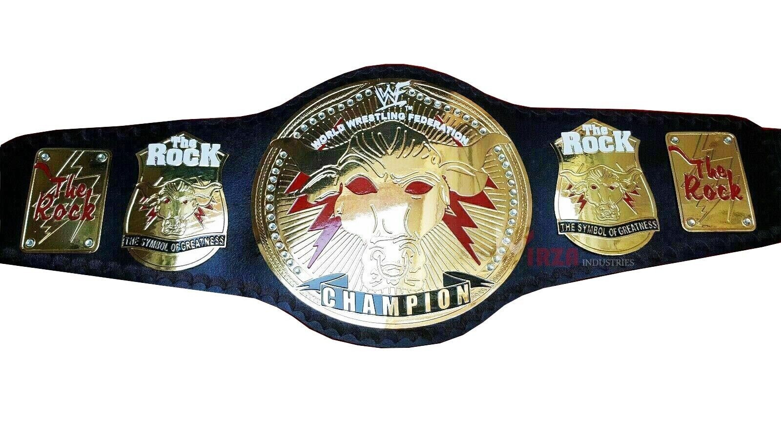 The Rock Brahma Bull Championship Belt