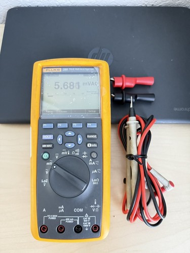 FLUKE 289 TRUE-RMS LOGGING MULTIMETER W/ LEADS (CALIBRATED 2025) SHIPS ...