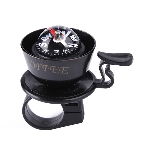 2 in 1 Bicycle Handlebar Bell Compass for MTB Bike Safety Cycling ...
