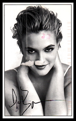 Drew Barrymore 🖋🎬 Original Signed Autograph Hollywood Actress Photo K ...