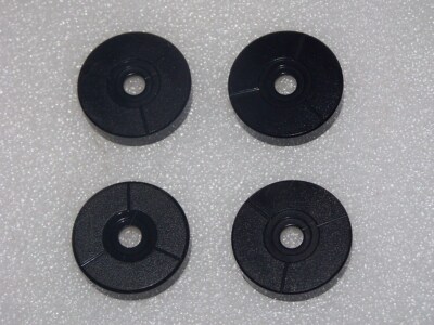 Lot of 4 Technics-Style 45 RPM Adapter Turntable Parts **Please Read ...