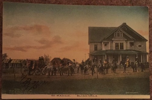 101 Ranch, Bliss Oklahoma USA 1910 Postcard | eBay