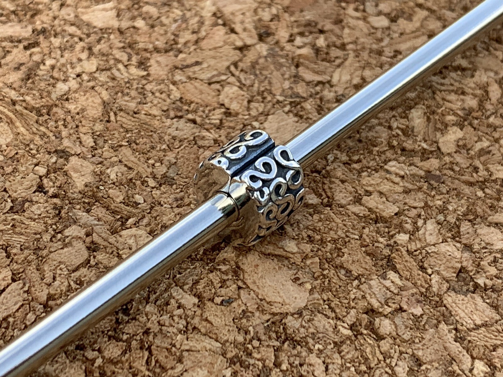 AUTHENTIC PANDORA Swirl Clip Charm Sterling Silver 790338 NEW! | eBay