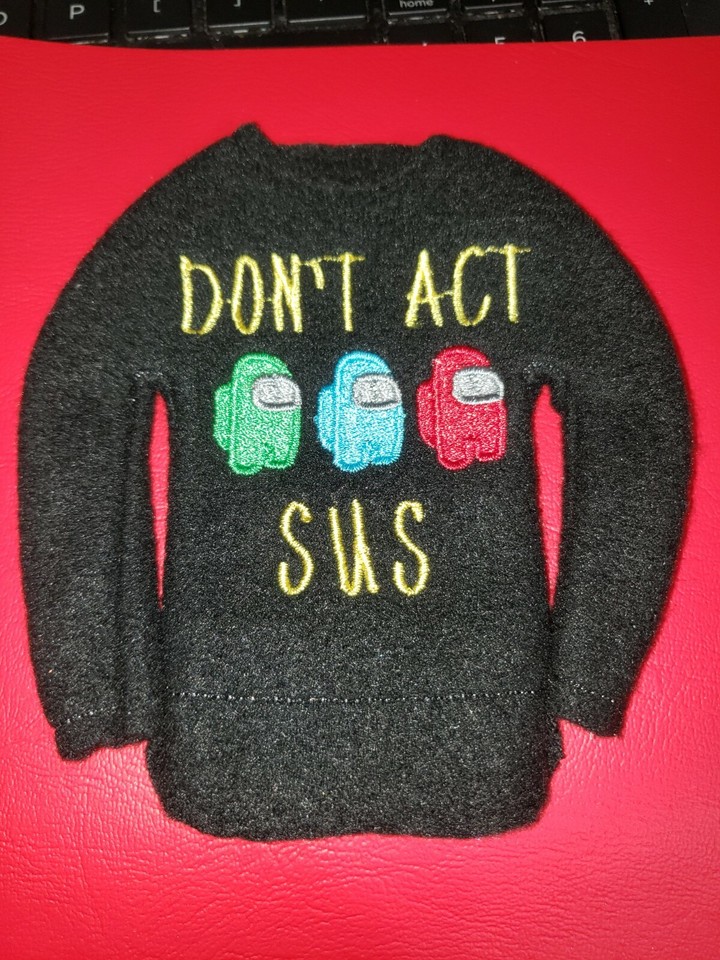 SUS *doll Sweater only* Handmade 12 inch doll or elf Clothes. | eBay