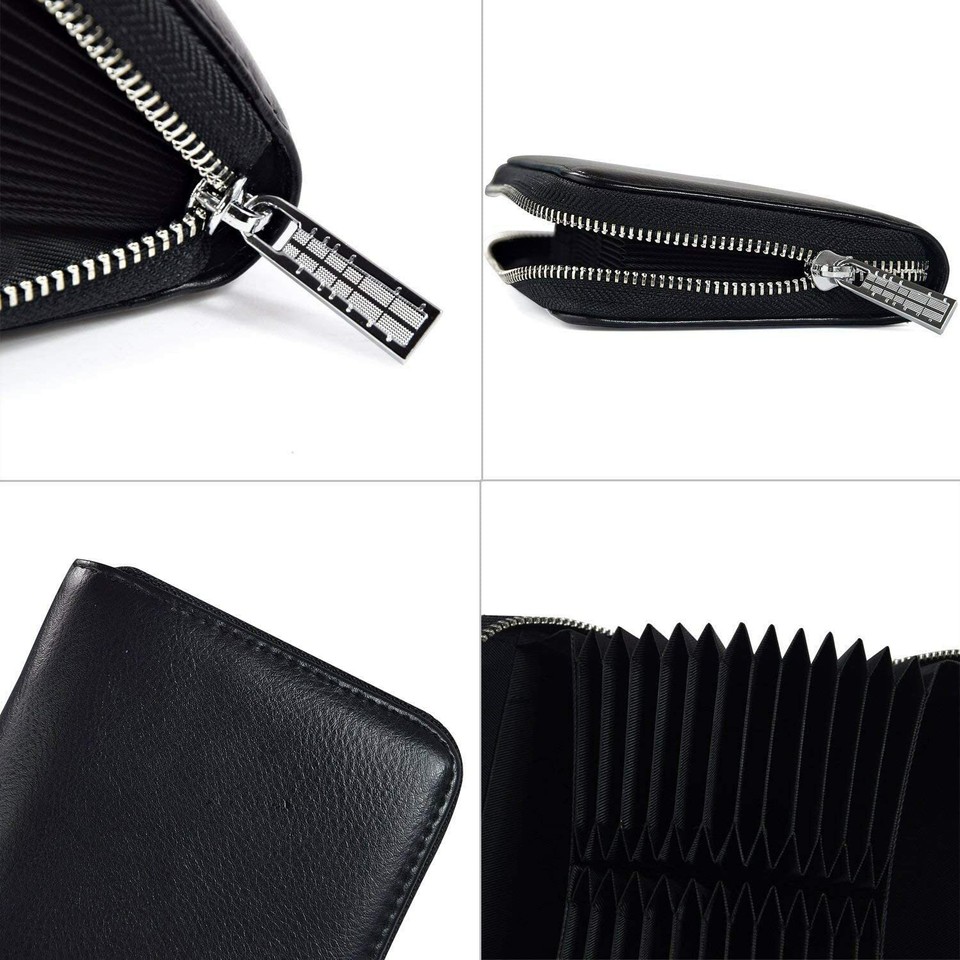 RFID Blocking Credit Card Holders Wallet for Women 36 Slots Accordion ...