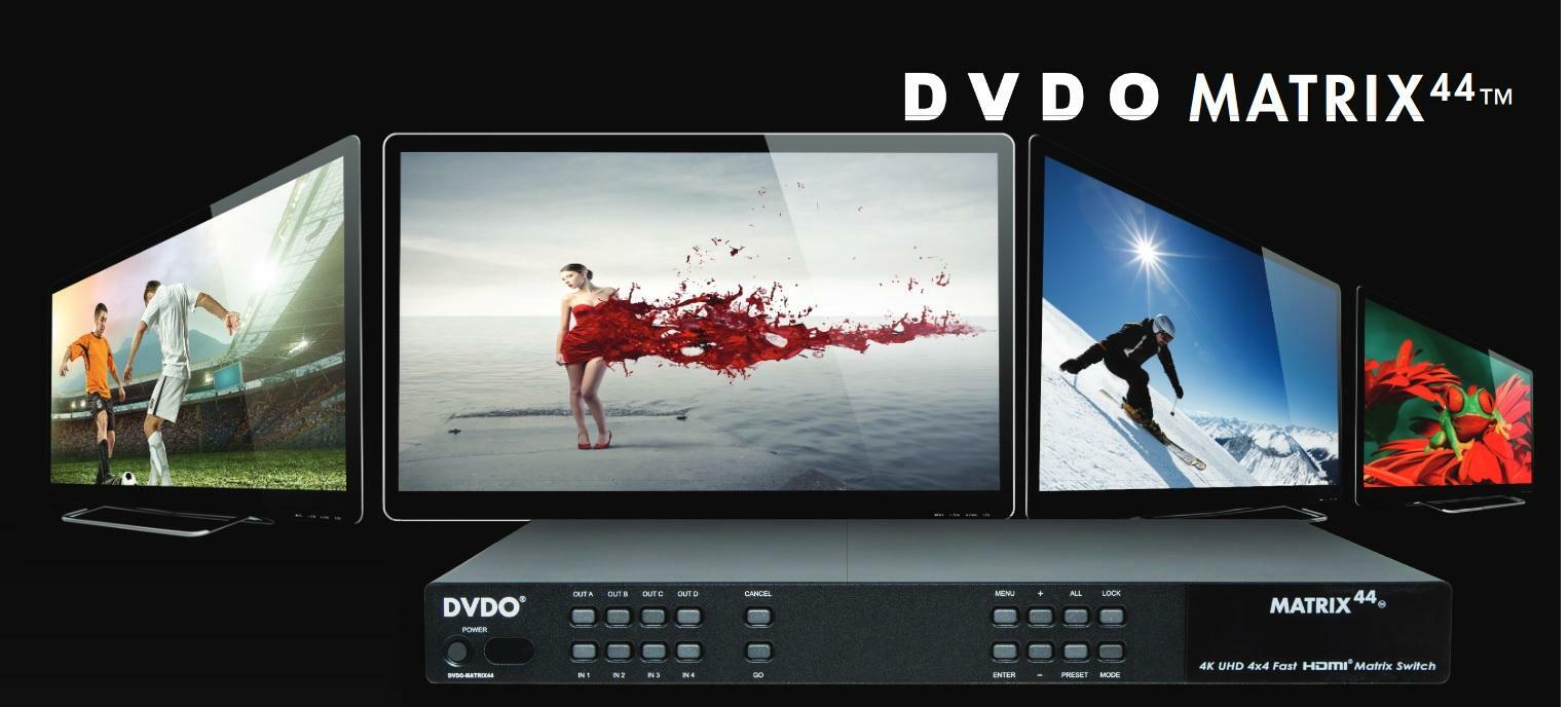 DVDO 4K/UHD 4x4 4:4 HDMI 2.0 Fast Matrix | Grelly USA