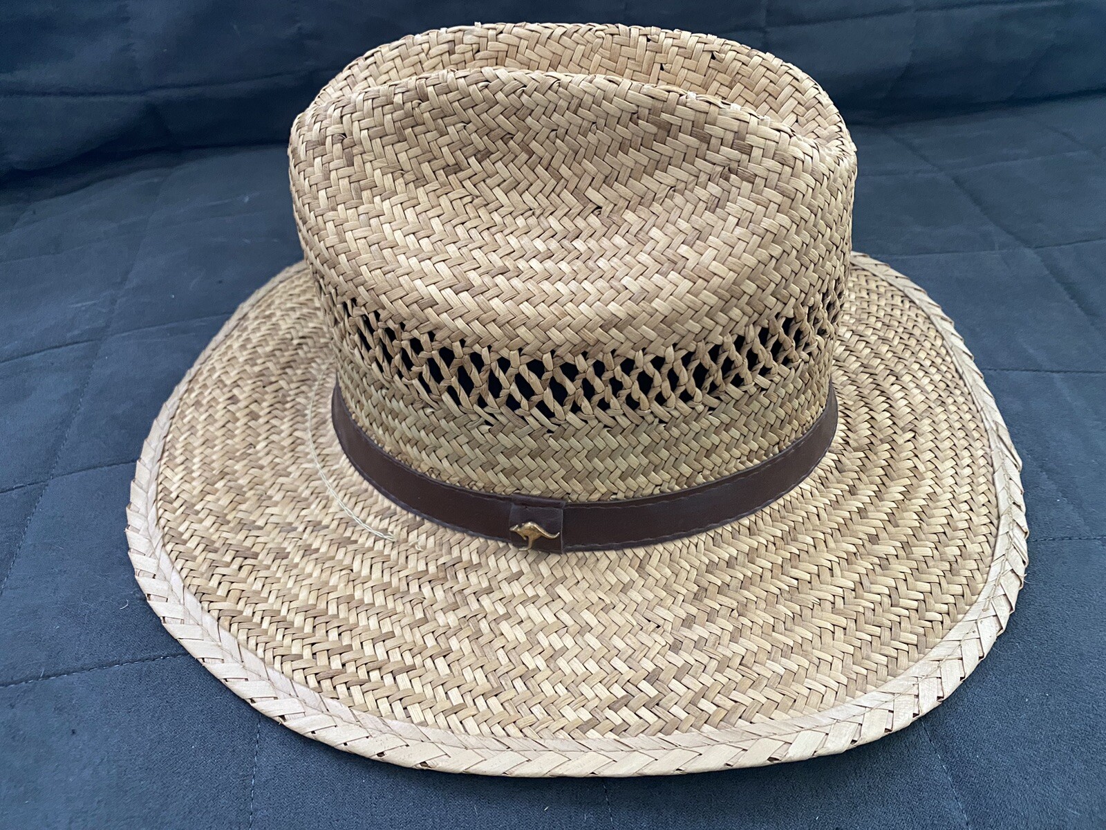 Australian Men’s Duckster Straw Summer Hat - Gem