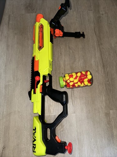 NERF Rival Blaster Jupiter XIX-1000 Edge Series with Target and 10 ...