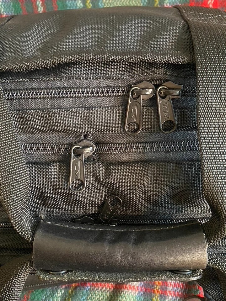 TUMI Alpha Medium Duffel Bag Weekender Carry-On Luggage Ballistic ...