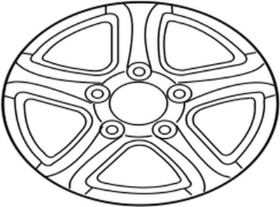 42611-0C100 Toyota Wheel, disc 426110C100, New Genuine OEM Part | eBay