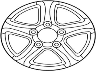 42611-0C100 Toyota Wheel, disc 426110C100, New Genuine OEM Part | eBay