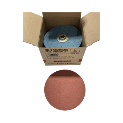 Standard Abrasives 5" Quick Change Sanding Discs Hub Type 80 Grit ...