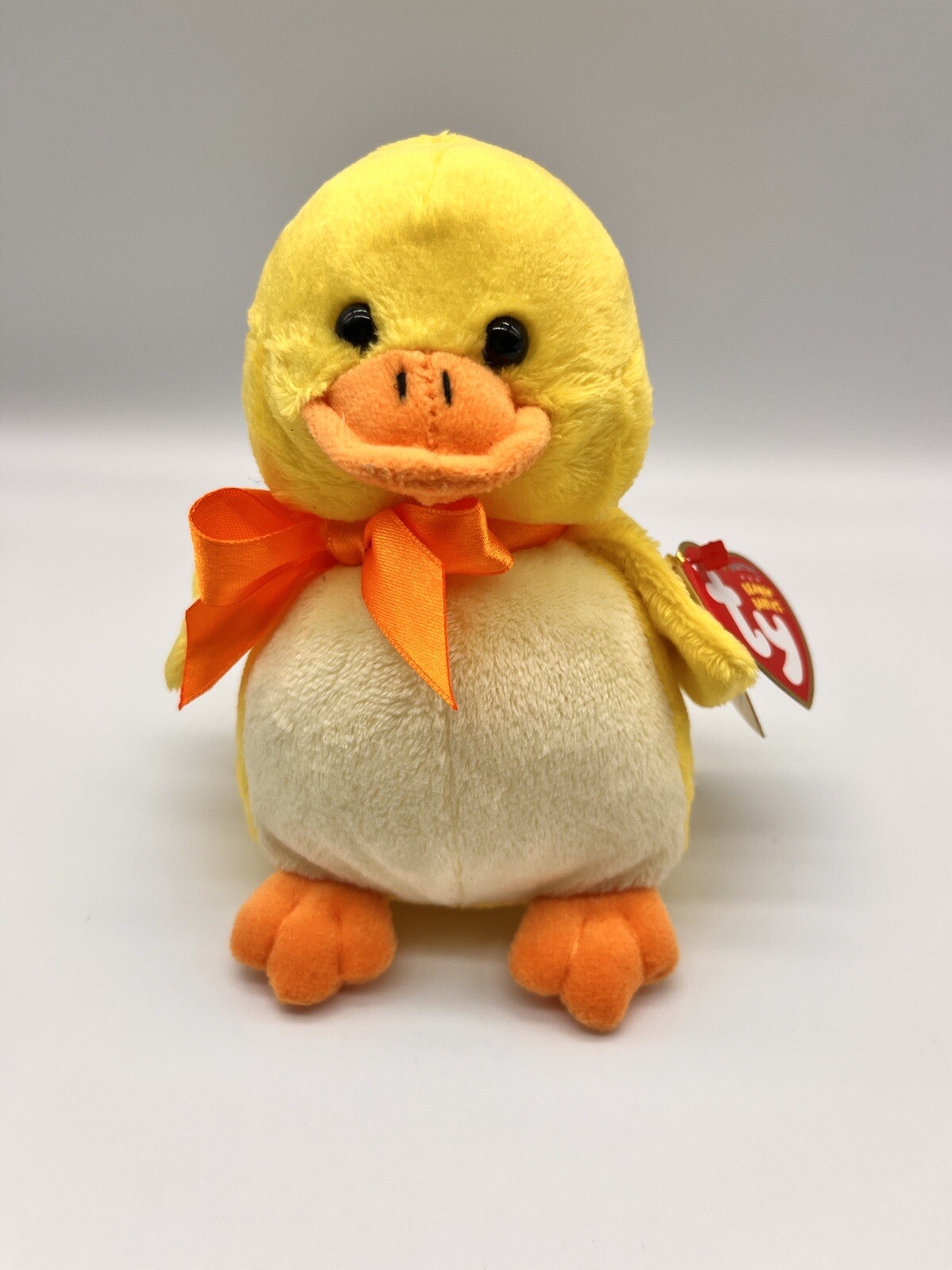 RETIRED TY PUDDLES Yellow Duck 6” Beanie Baby MINT w/MINT TAG 🌺 RARE ...