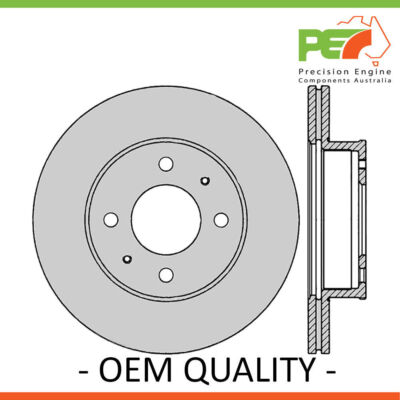 2x New *PROTEX* Disk Brake Rotors - Front Fits HYUNDAI ACCENT LC 2D H/B ...