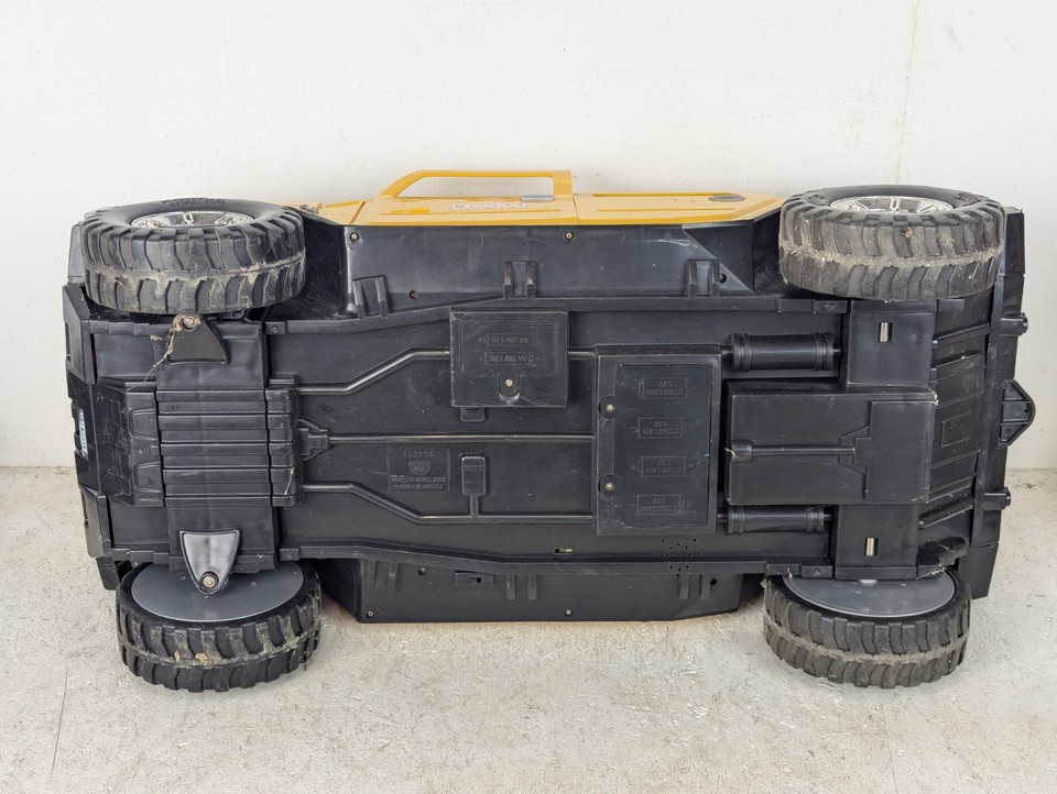 Tonka Rescue Team Hummer Emergency Rescue H2 Yellow 1/6 Scale, Rough ...