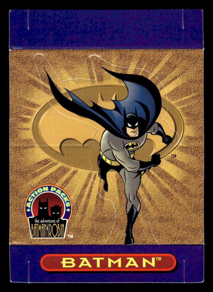 1996 SkyBox The Adventures of Batman & Robin Action Packs - Promos - # ...