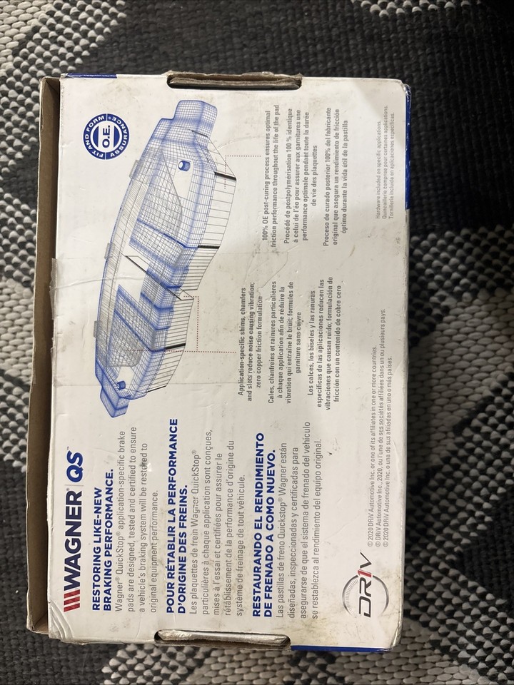 Wagner QS Disc Brake Pads Car Parts | eBay