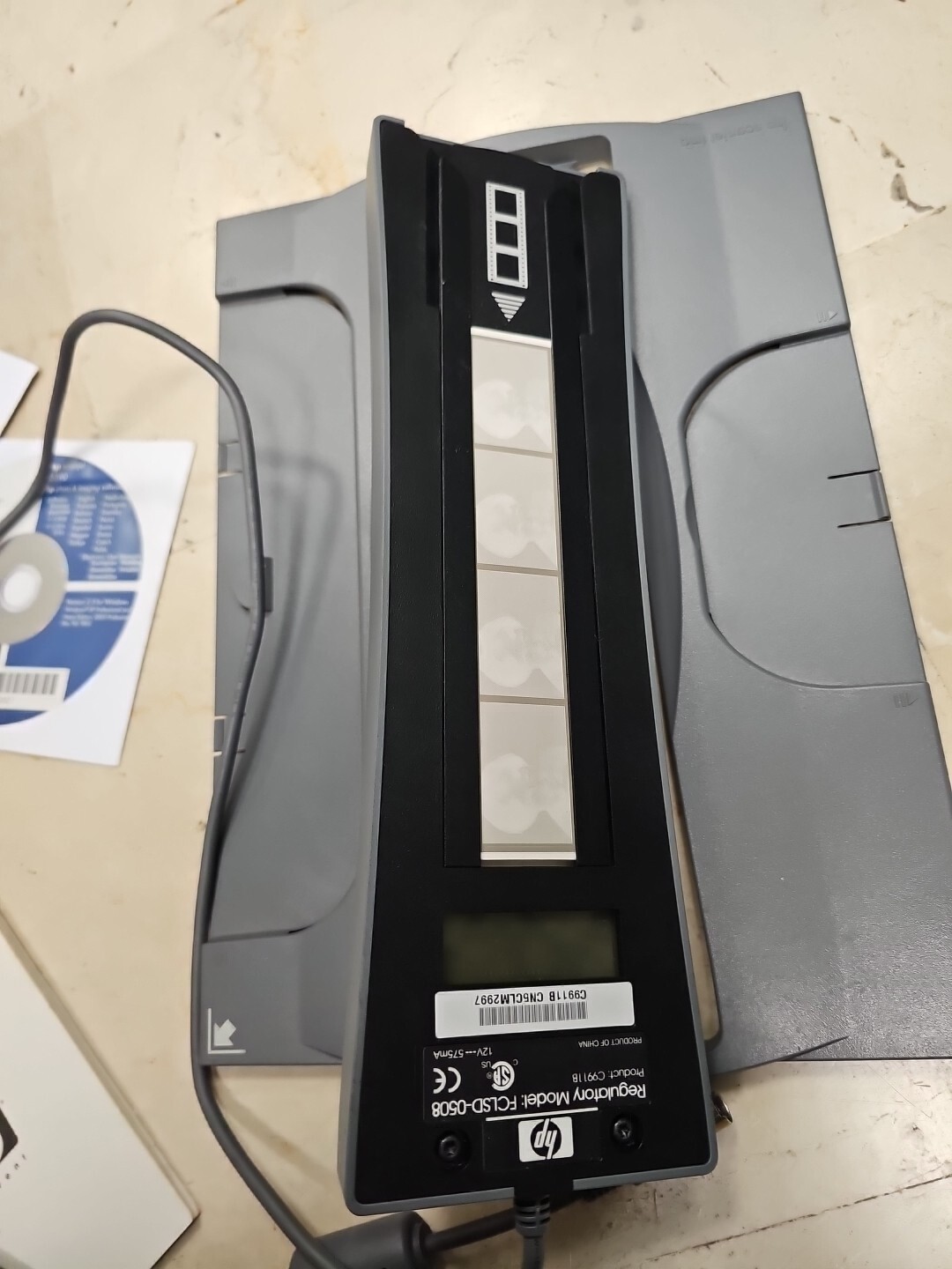 Scanner HP Scanjet TMA Slide 35mm Film Scanner Fclsd-0508 C9911B COME ...