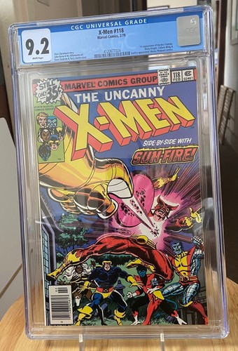 X-Men #118 CGC 9.2 White Pages 1st Mariko Yashida Sunfire Misty Knight ...