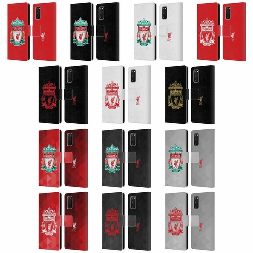 LIVERPOOL FC LFC CREST 1 PU LEATHER BOOK WALLET CASE COVER FOR SAMSUNG ...