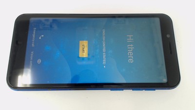 Blu C5L Max (Blue 16GB) Unlocked Dual Sim WATER DAMGE/TURNS OFF/PEELING ...
