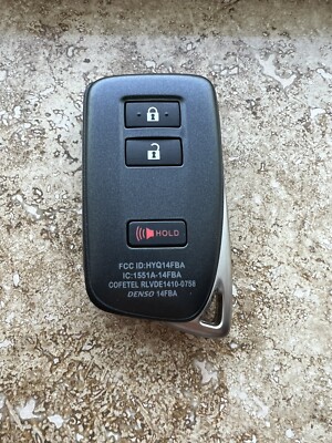 2015 - 20 LEXUS NX 200 300 SMART KEY REMOTE FOB (3-BUTTON) FCC ...