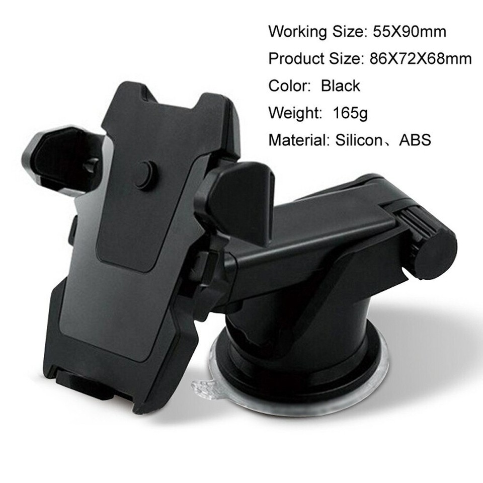 360° Universal Mount Holder Car Stand Windshield For Mobile Cell Phone ...
