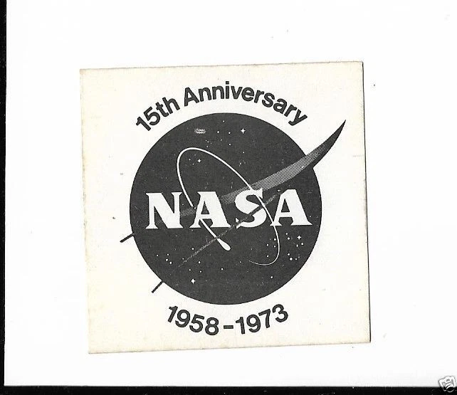 Black And White Nasa Logo 1958