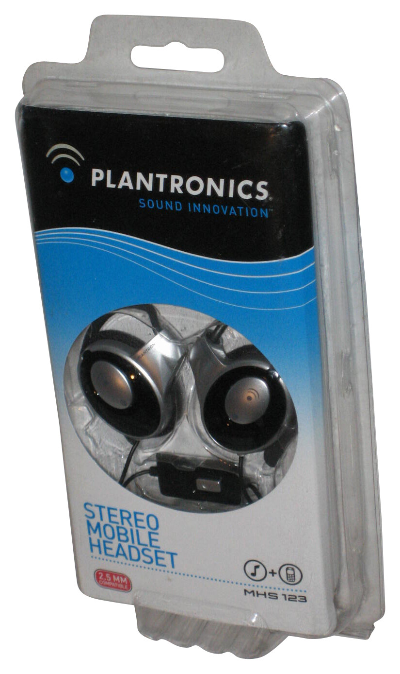 Plantronics Sound Innovation (2006) Stereo Mobile Headset MHS123 ...