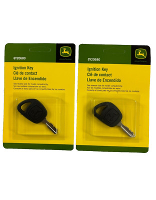 John Deere OEM Ignition Key GY20680 2-Pack | eBay