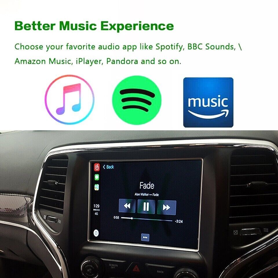 Wireless Apple CarPlay Android Auto Solution For Dodge RAM 1500 ...