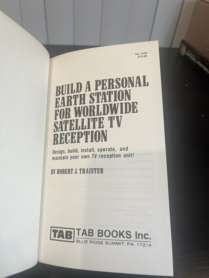 Build a Personal Earth Station For Worldwide Satellite by Robert ...