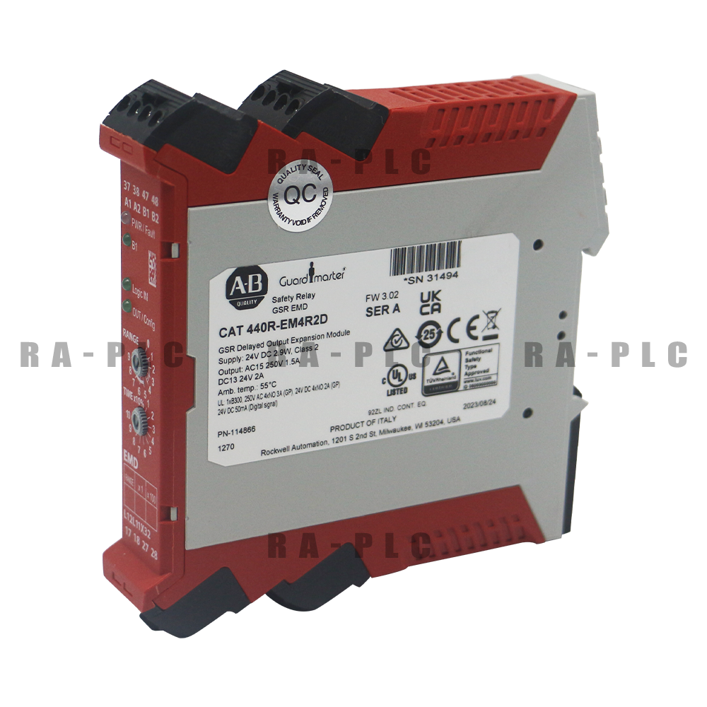 Allen-Bradley 440R-EM4R2D GSR EMD Delayed Output Expansion Module for ...