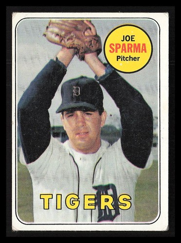 Joe Sparma 1969 Topps #488 Detroit Tigers | eBay