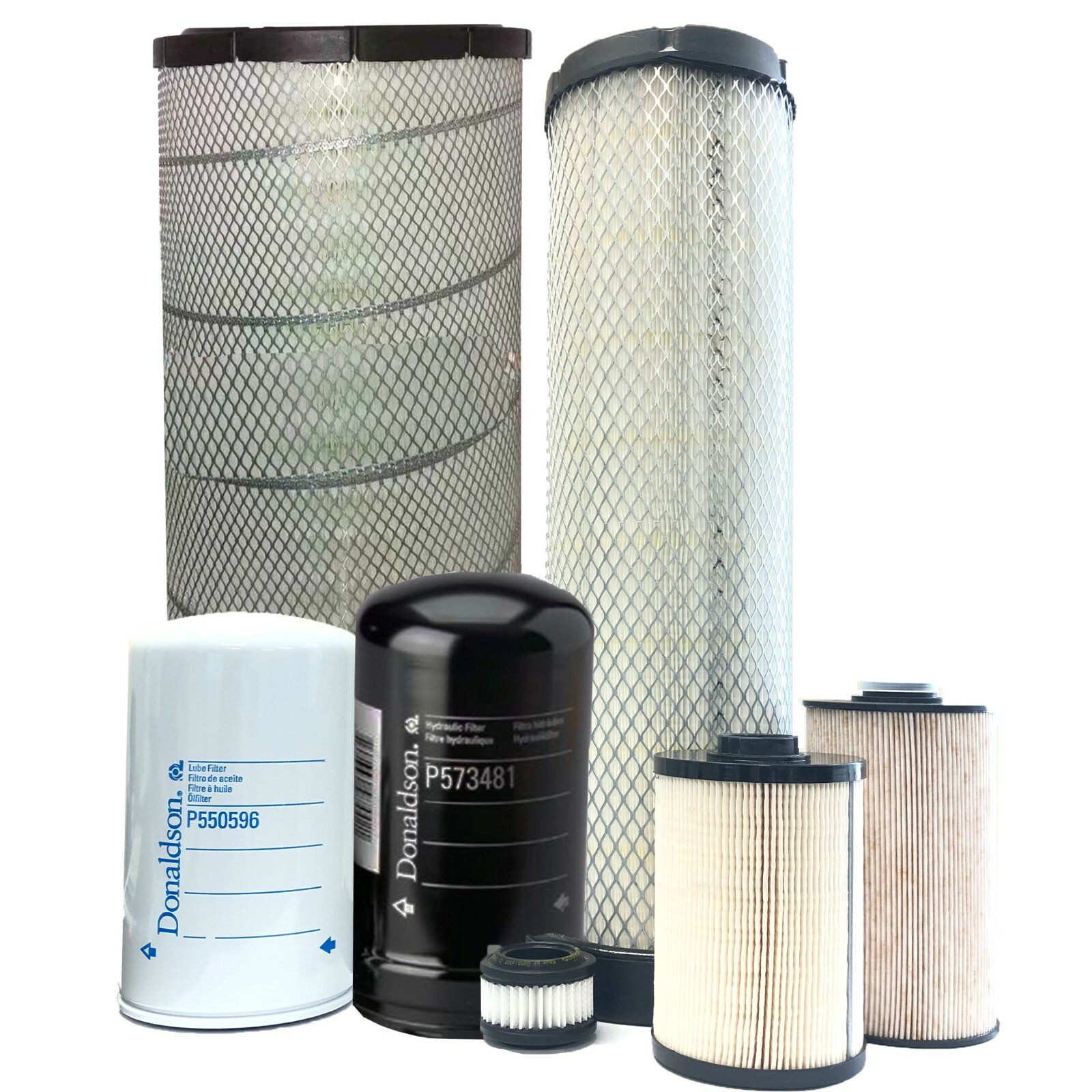 CFKIT Maintenance Filter Kit Compatible with CASE CX350B w/-Isuzu Eng ...