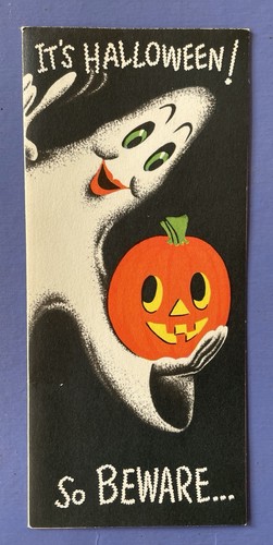 Vintage 1950s Halloween Greeting Card • Rust Craft Greeting Card Co. | eBay