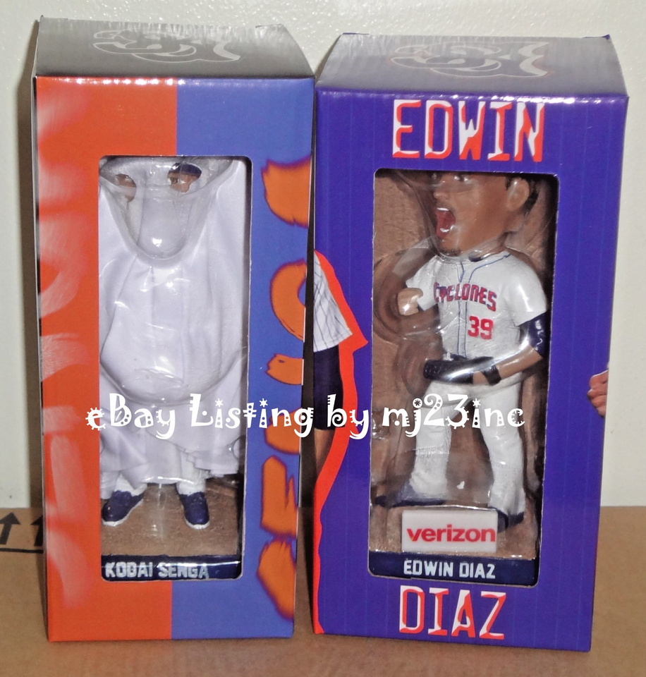 2025 BROOKLYN CYCLONES SGA KODAI SENGA EDWIN DIAZ BOBBLEHEAD NEW YORK ...
