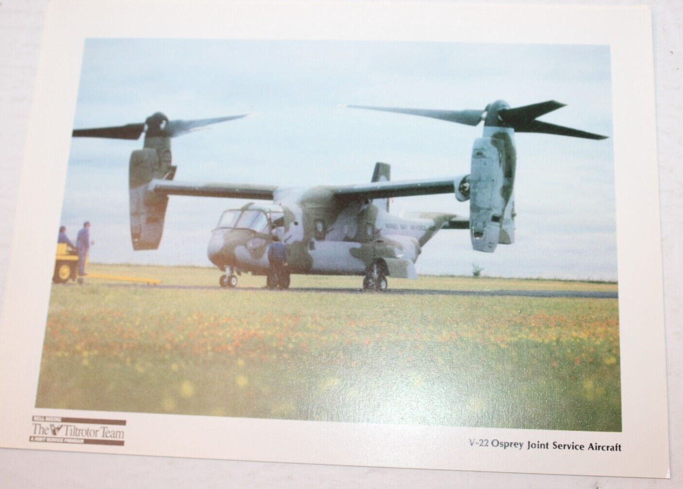 BELL V-22 OSPREY JOINT AIRCRAFT SERVICE HELICOPTER PICTURE PHOTO PRINT ...