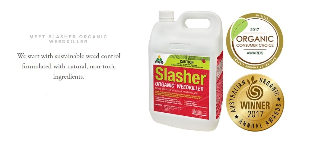 Slasher Organic Weedkiller 1L Concentrate Eco Garden Spray Consumer ...
