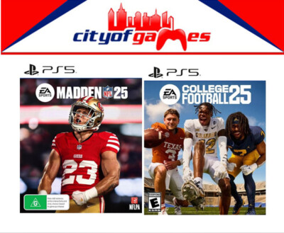 EA Sports Madden NFL 25 & College Football 25 PS5 Game Bundle Brand New ...