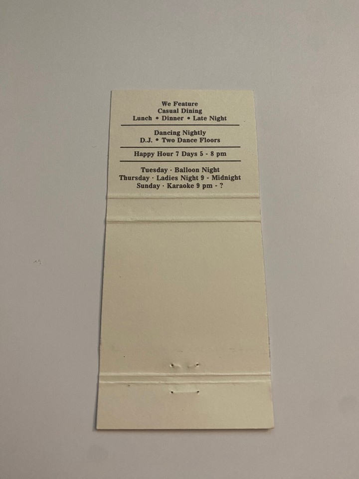 Wildflower Park Floral Beach Boca Raton Florida Matchbook Cover (A) | eBay