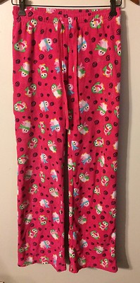 SO Wear It Declare It Women's Pink Microfleece PJ Pants size Small ...
